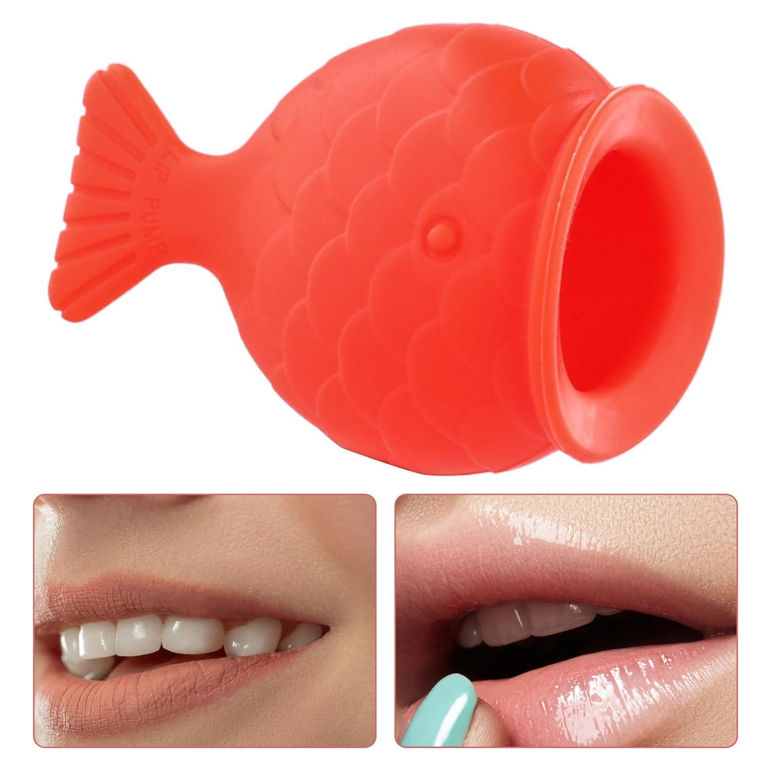 Fiorky Lip Plumper Device | Enhance Full Lips & Pout | Soft Silicone ...