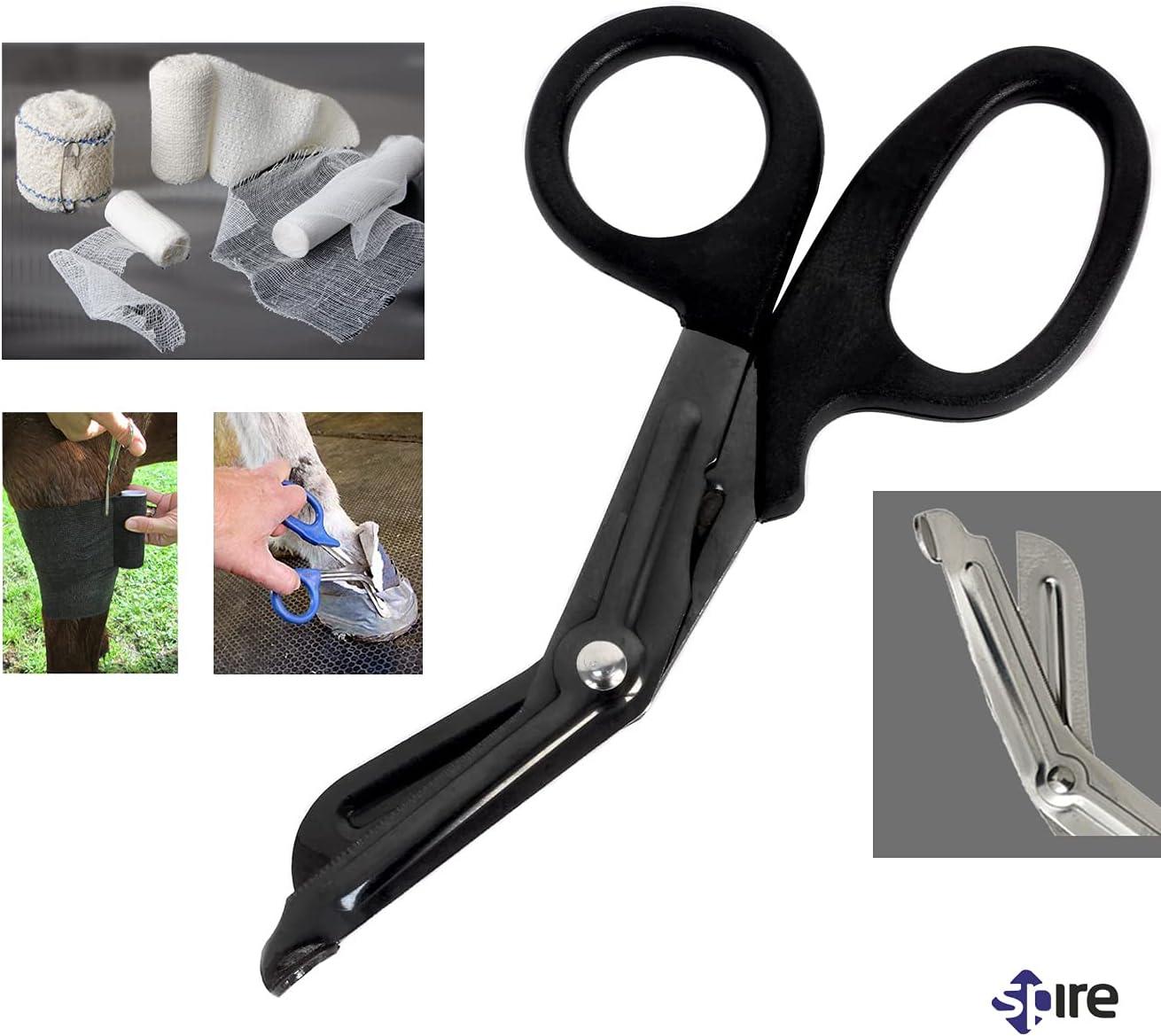 Spire Tool USBUK-18 Tactical Stealth Black Trauma Shears, 7.5 inch ...