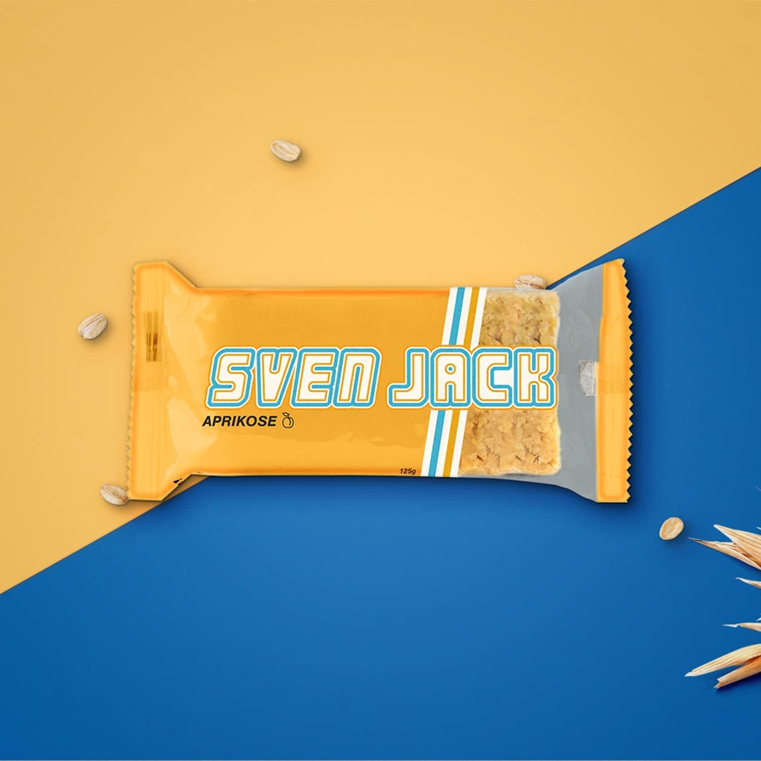 Sven Jack Energy Cake Apricot 24x125g - Low Sugar Fitness Oatmeal Bar ...