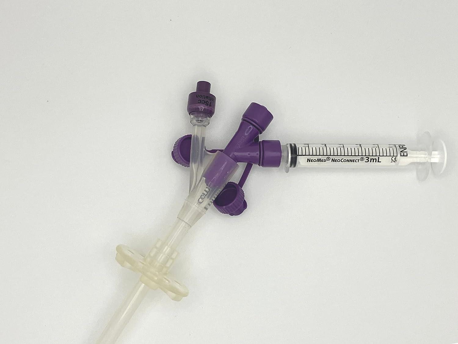 NeoMed at Home 3mL Bolus Reusable O-Ring Syringe with ENFit | Box of 50 ...