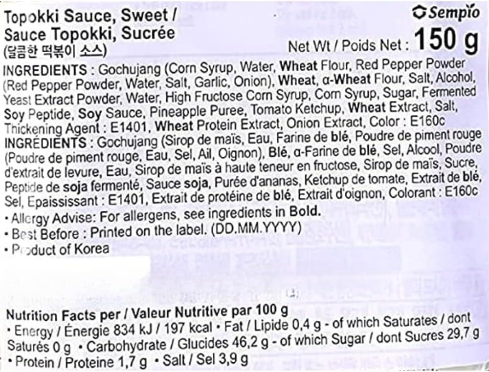 Honor Rice Cake & Sempio Topokki Sauce Bundle Set - Authentic Korean ...