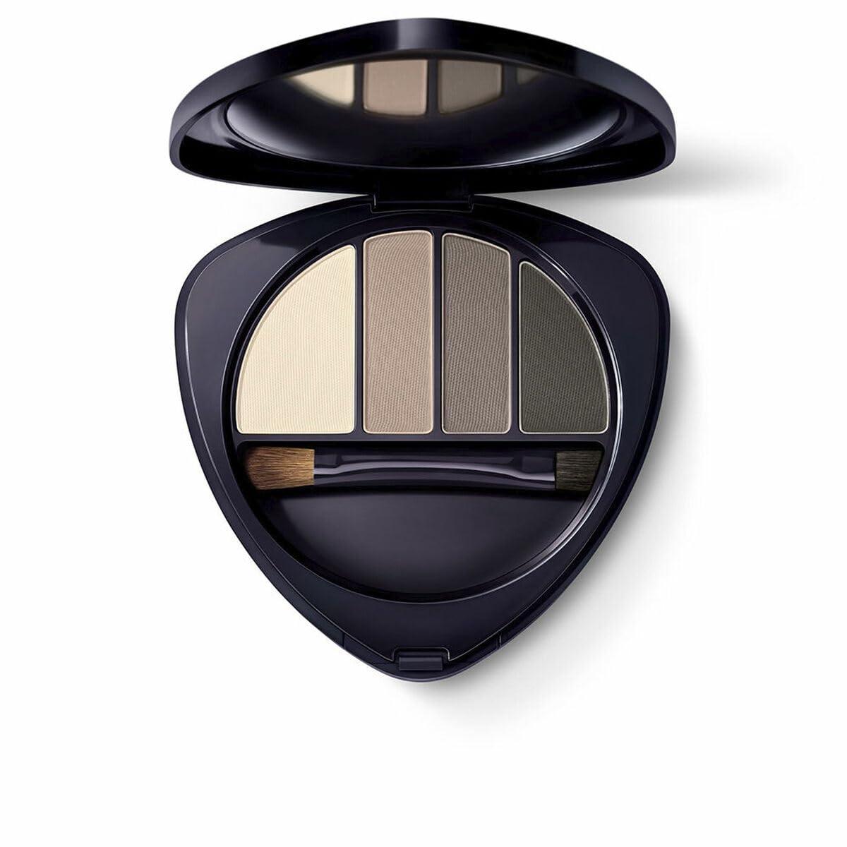 Dr. Hauschka Eye & Brow Palette 01 Stone - Smoky Eye Compact with 4 ...