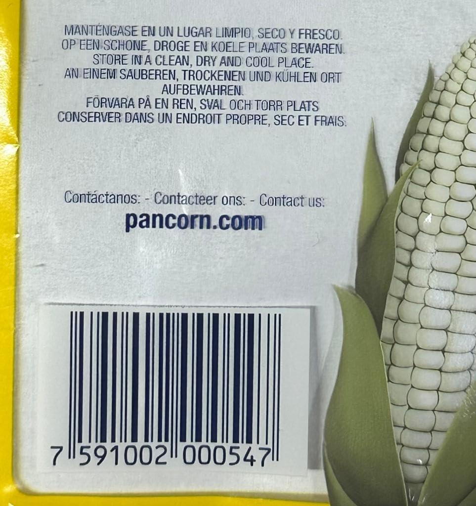 Harina PAN Pre-Cooked White Maize Meal - 1kg (Pack of 4) | Buy Now with ...