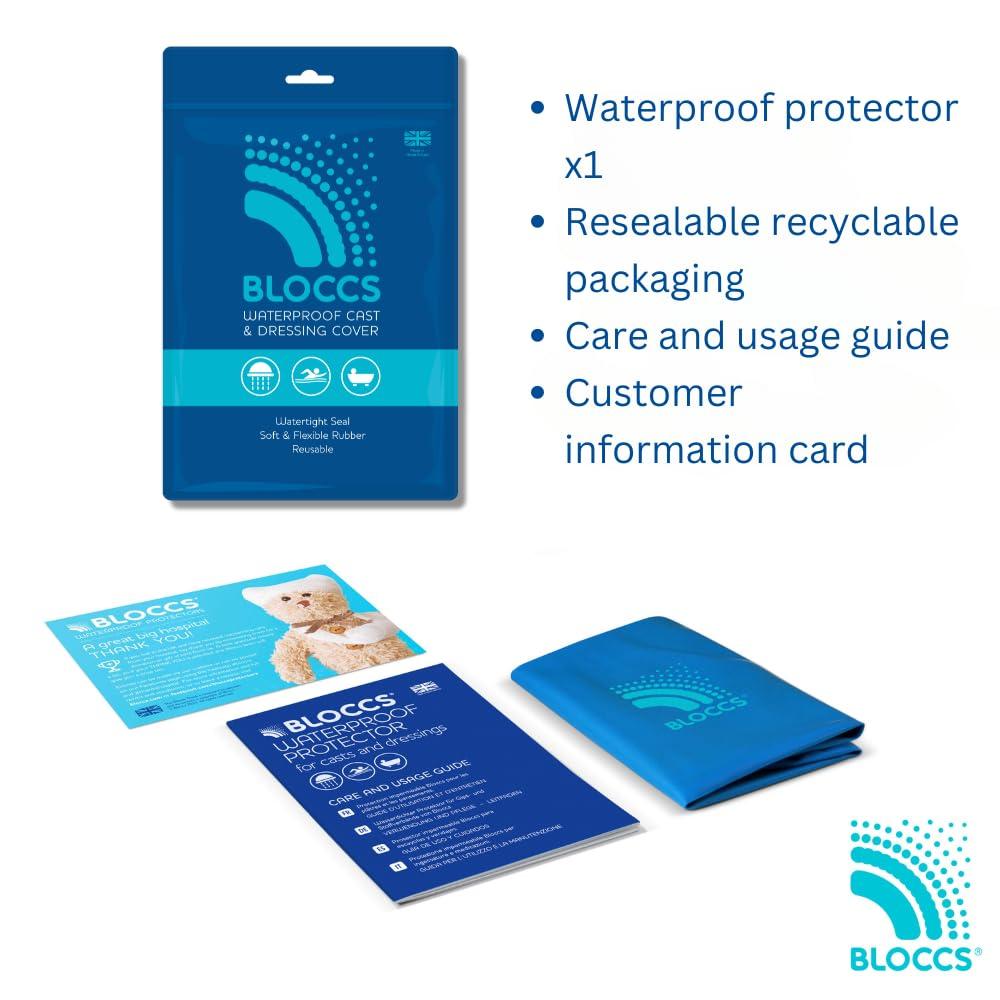 Bloccs Waterproof PICC Line Cover - Child Size Medium | Watertight ...