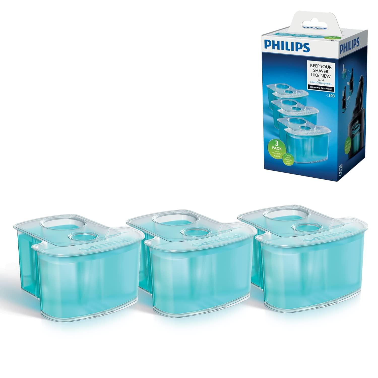 Philips SmartClean Cartridge Pack 3 JC303/50 - 3 Pack Cleaning Cartridges | Buy Now with Express ...