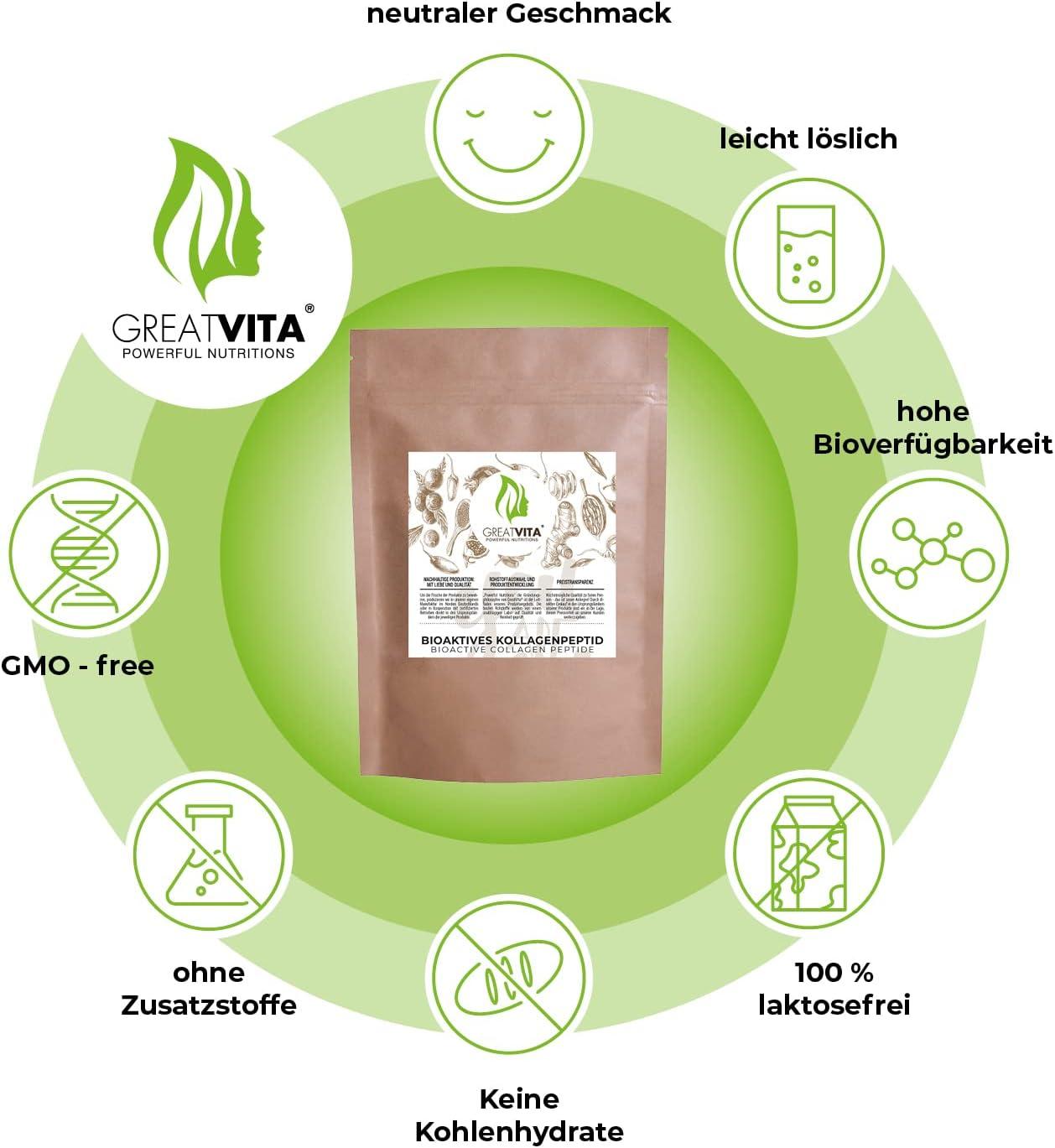 Premium Bioactive Collagen Powder 800g - Pure Hydrolysate Peptides ...