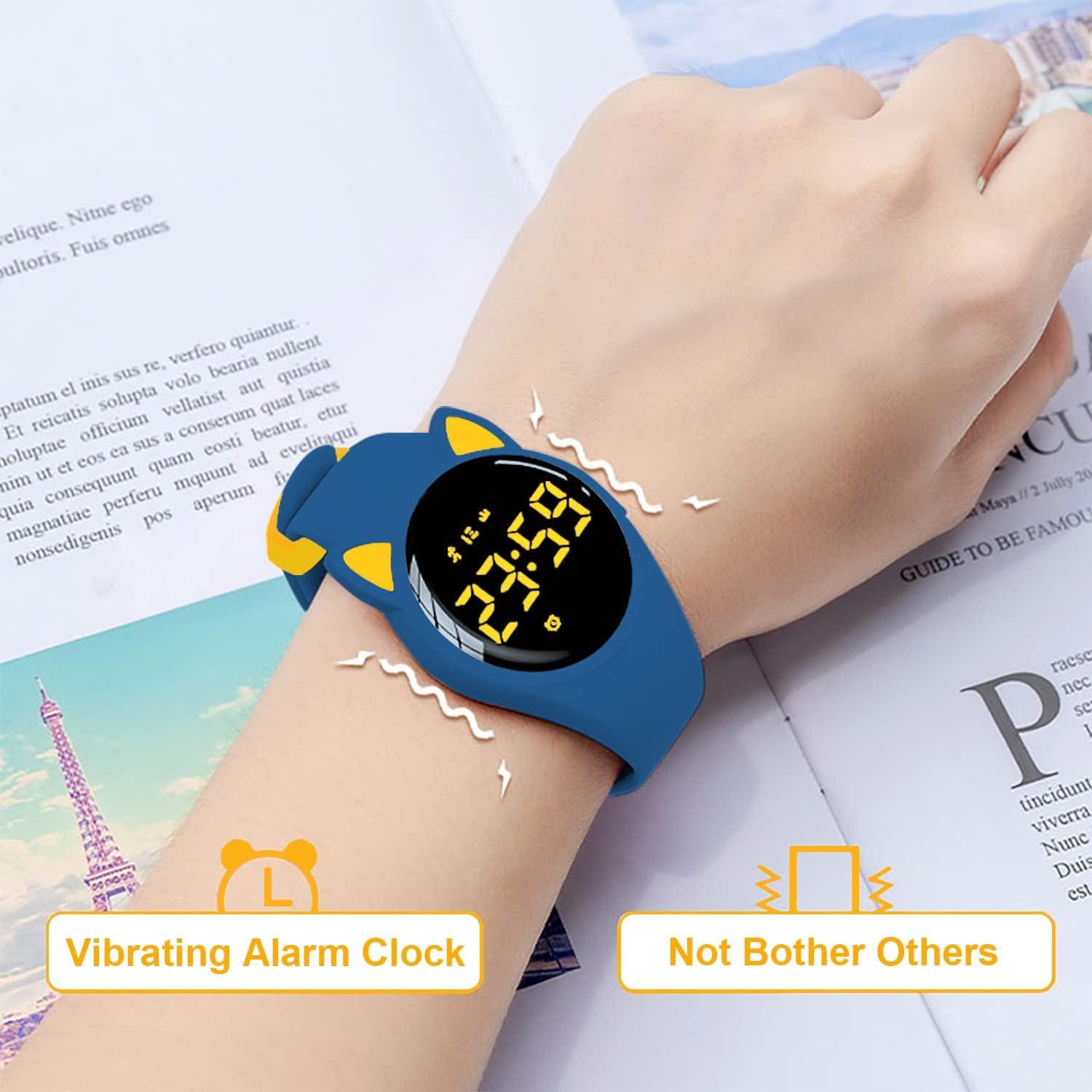 HUYVMAY Kids Fitness Tracker Pedometer Watch | USB Charge | IP68 ...