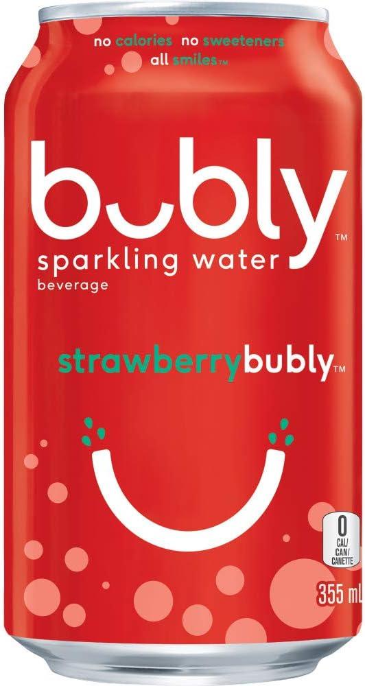 bubly Sparkling Water Variety Pack 355 mL Cans 24 Pack