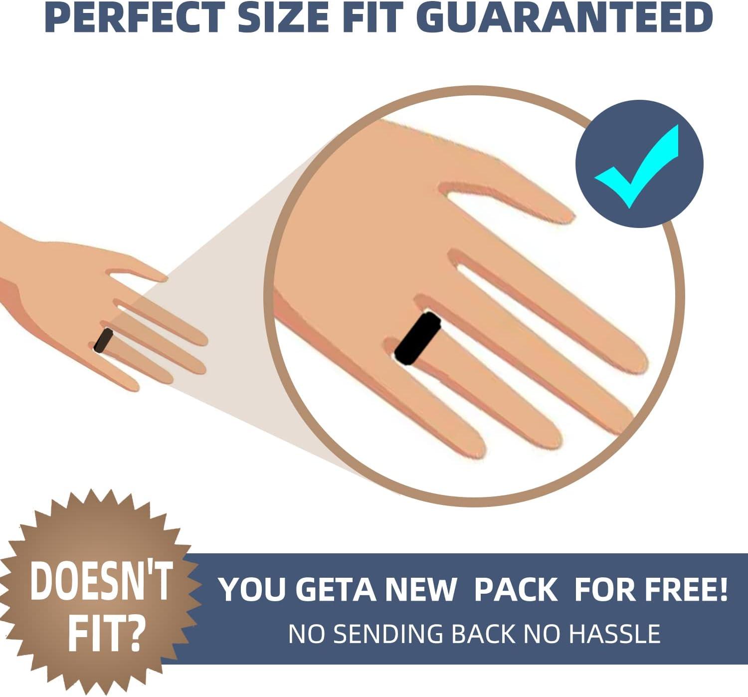 JEROOT Titanium Magnetic Rings | Step Edge Sleek Design | 2 Strong ...