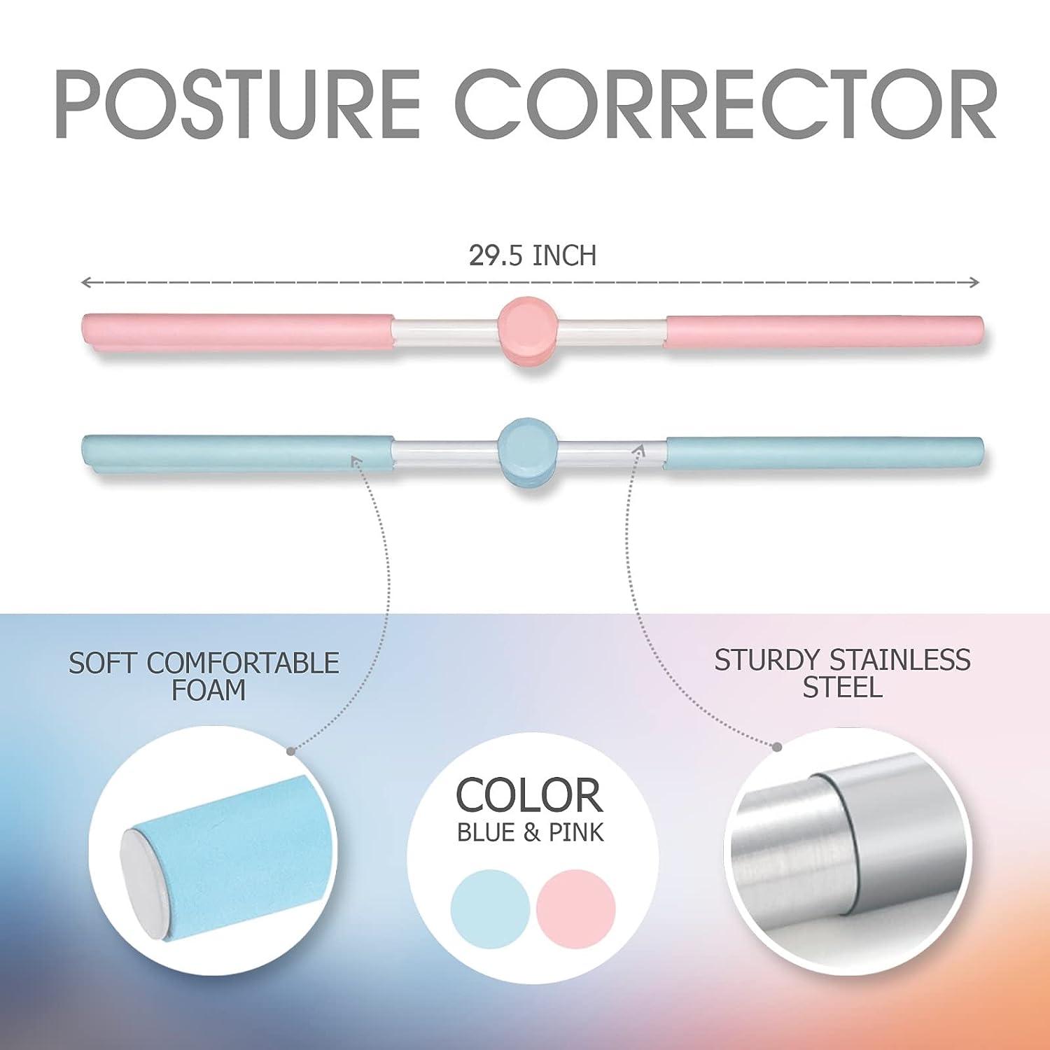 BILITY Posture Crossbar Stretching Stick | Ultimate Back Straightener ...