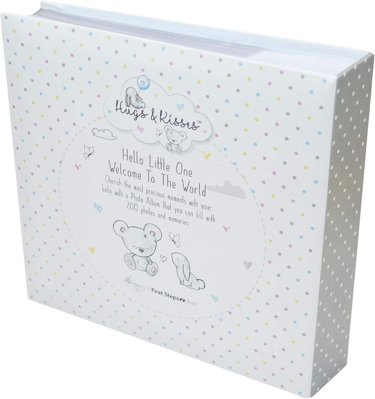 Baby First Photo Album 4x6'' 200 Photos Memo Keepsake Memories Newborn ...