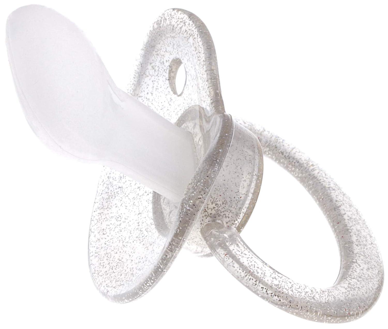 J&Or Classic Original Adult Pacifier Dummy - 3 Color Pack: Transparent ...