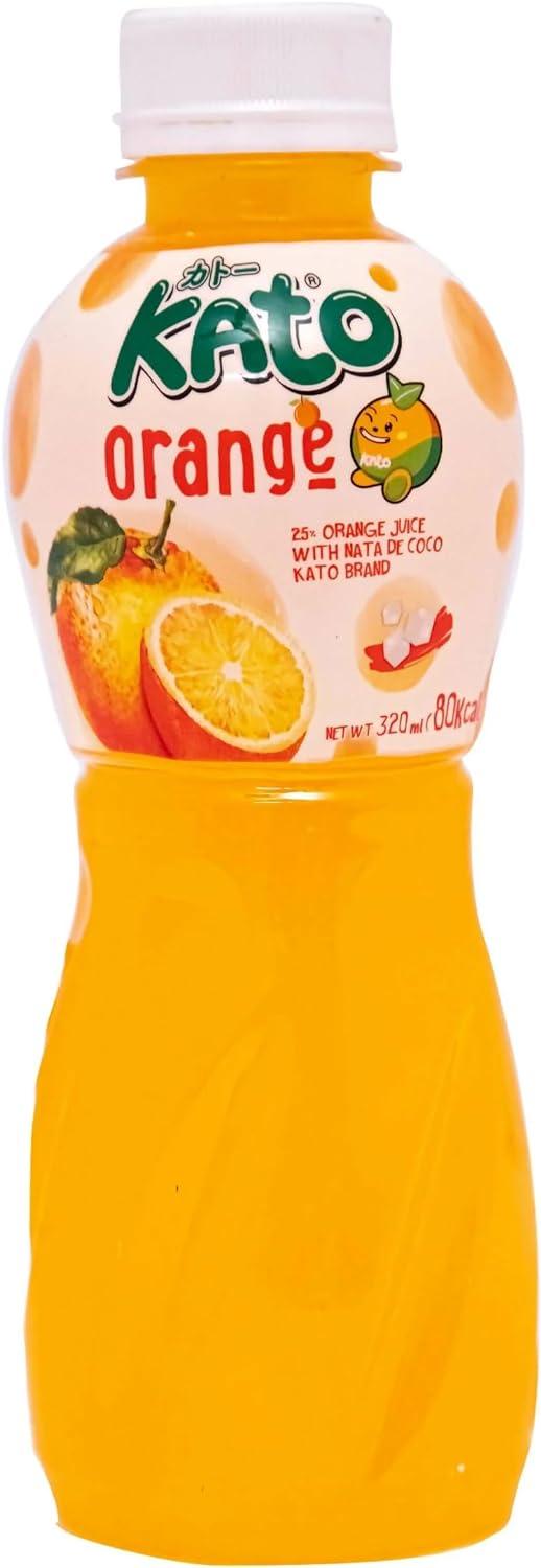 KATO Fruit Juice Drink with Nata De Coco Assorted Flavours - Pack of 5 ...