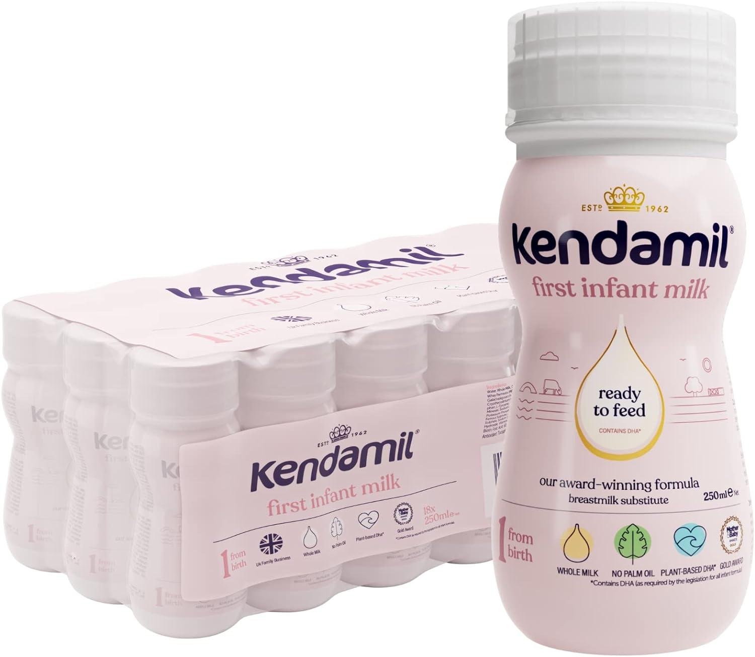 Kendamil Ready To Drink First Infant EU 18 x 250ml | Buy Now with ...