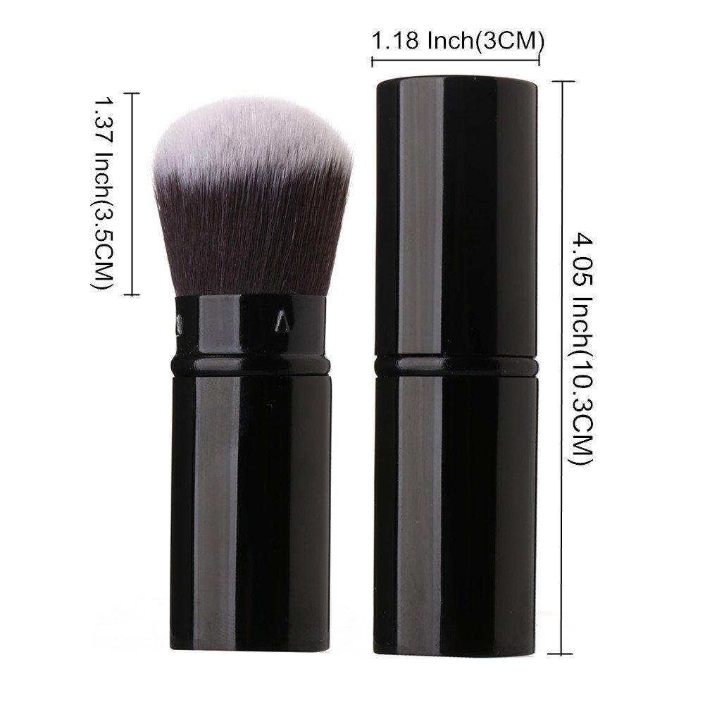 Sinide Professional Kabuki Brush Set - Retractable Makeup Blush Brushes ...