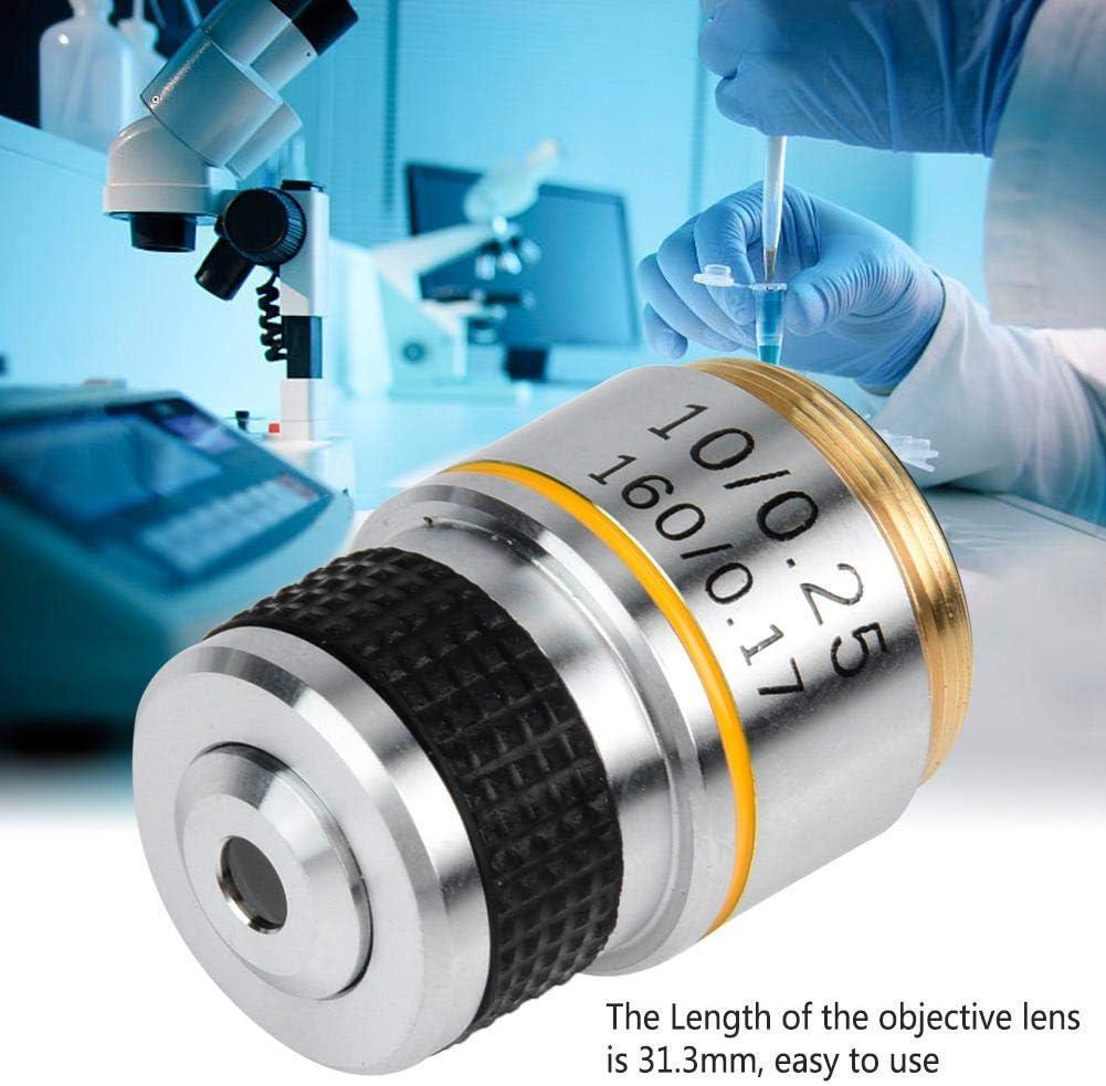 Achromatic Microscope Objective 10X Achromatic Objective Lens 160/0.17 ...