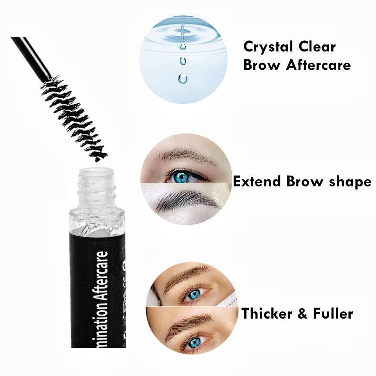 Brow Lamination & Lash Lift Aftercare Kit - Keratin Boost Conditioner ...