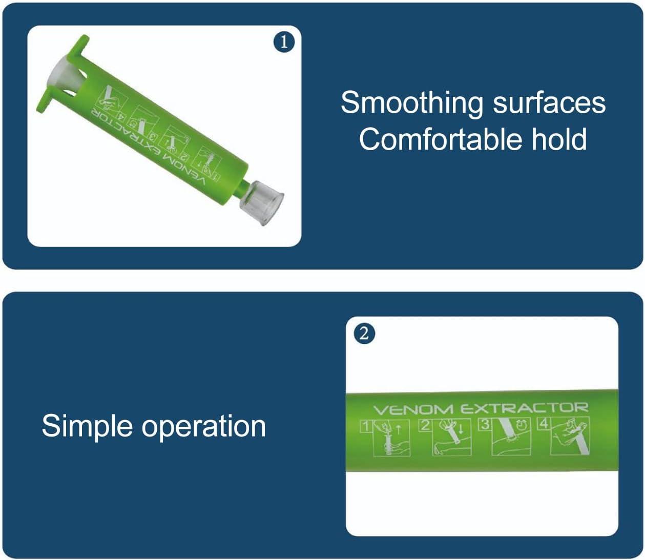Bite Sucker Venom Extractor Tool - Effective Poison Removal Kit for ...