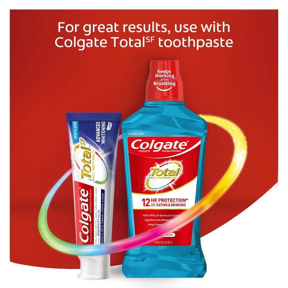 Colgate Total Alcohol Free Mouthwash - 33.8 Fl Oz (Pack of 3 ...