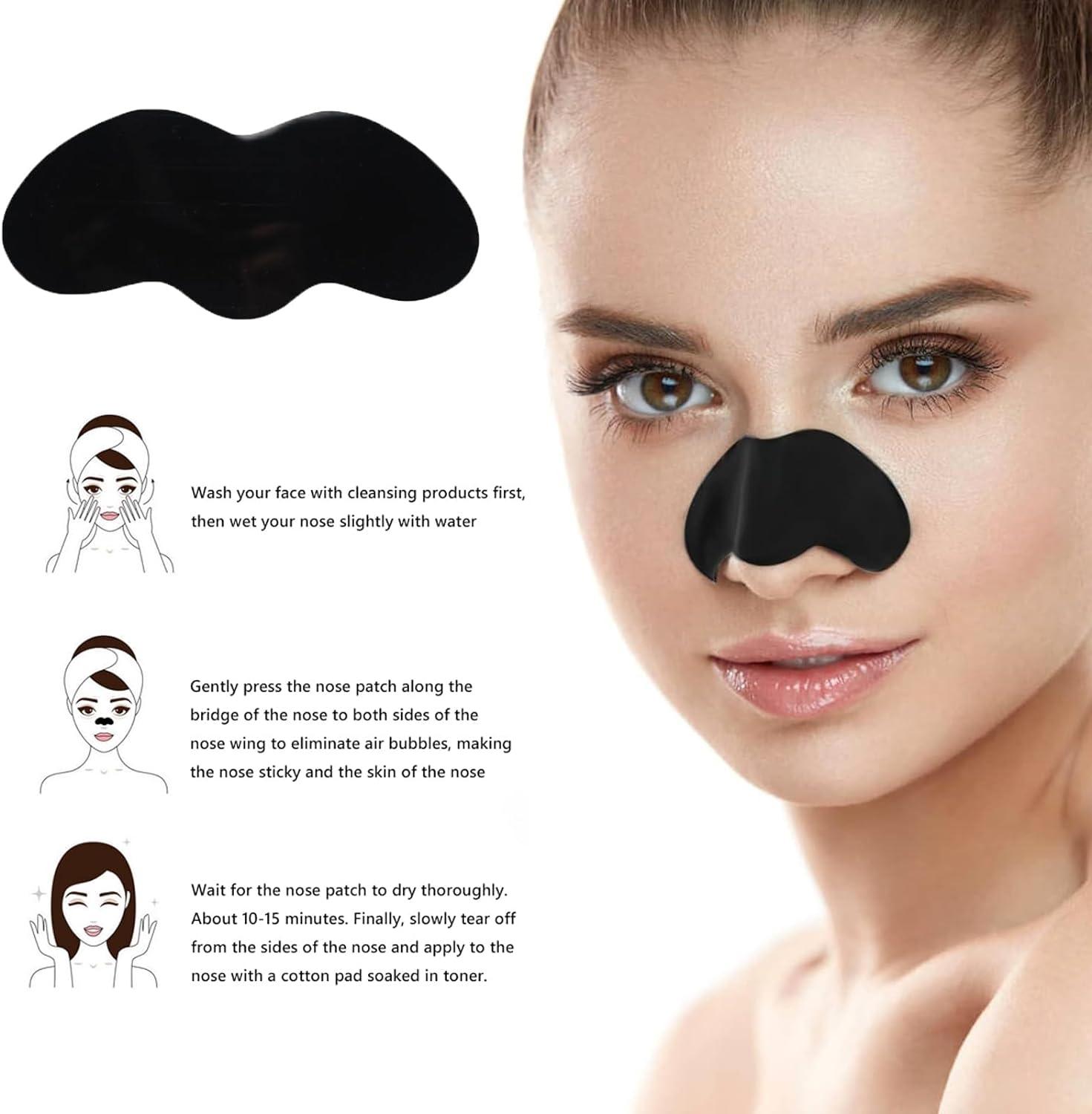 30 Pcs Charcoal Nose Strips for Blackhead Removal - Deep Cleansing Pore ...