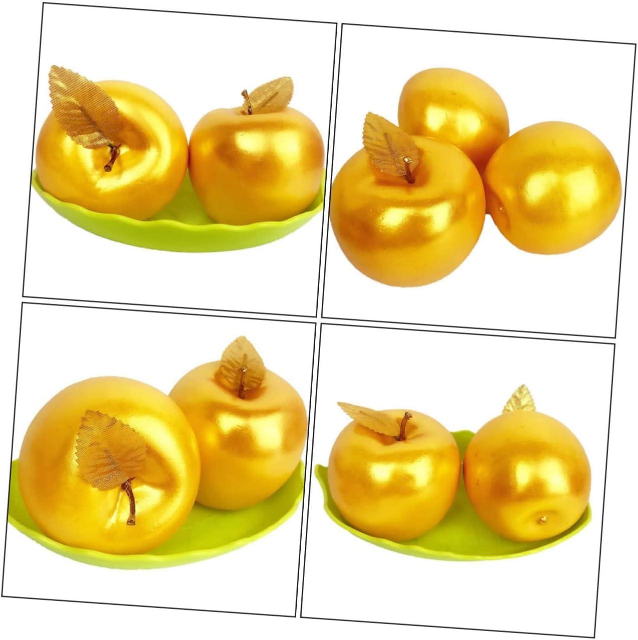 HOMSFOU 16 pcs window fake apple accessories modeling decorate Apples ...