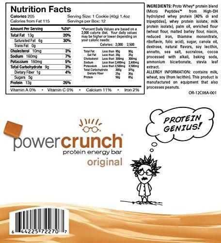 Power Crunch Protein Energy Bar Original Salted Caramel 12 Bars | Buy ...