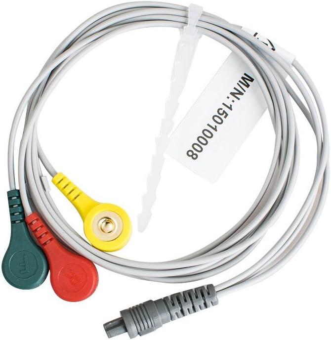 Heal Force PC-80B Easy Handheld Portable ECG Monitor With 3-Lead ECG ...