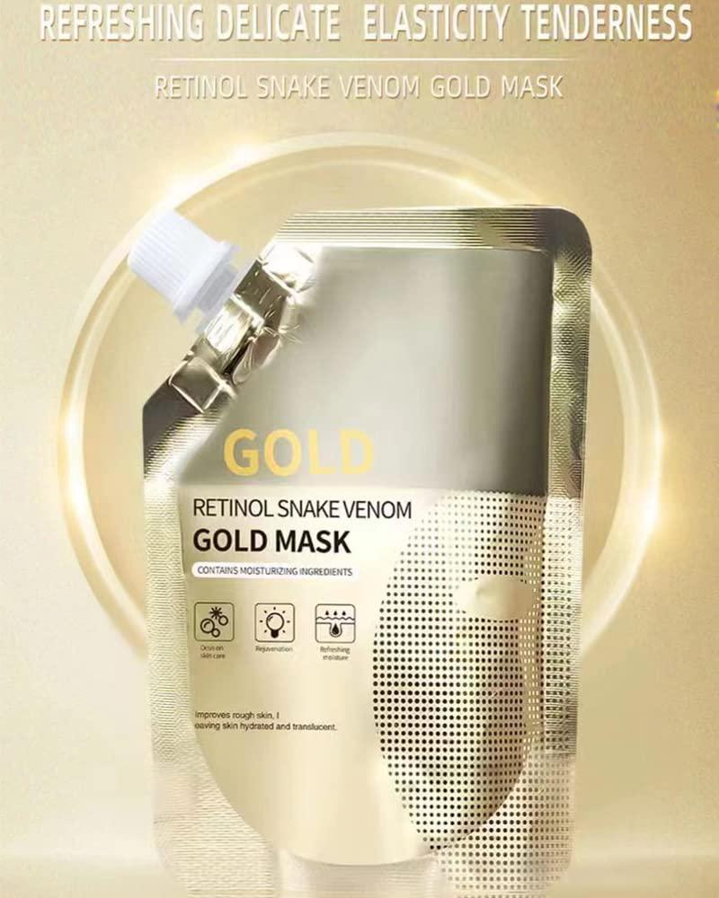 Retinol Snake Venom Gold Mask 100g - Anti-Aging Face Mask for Flawless ...