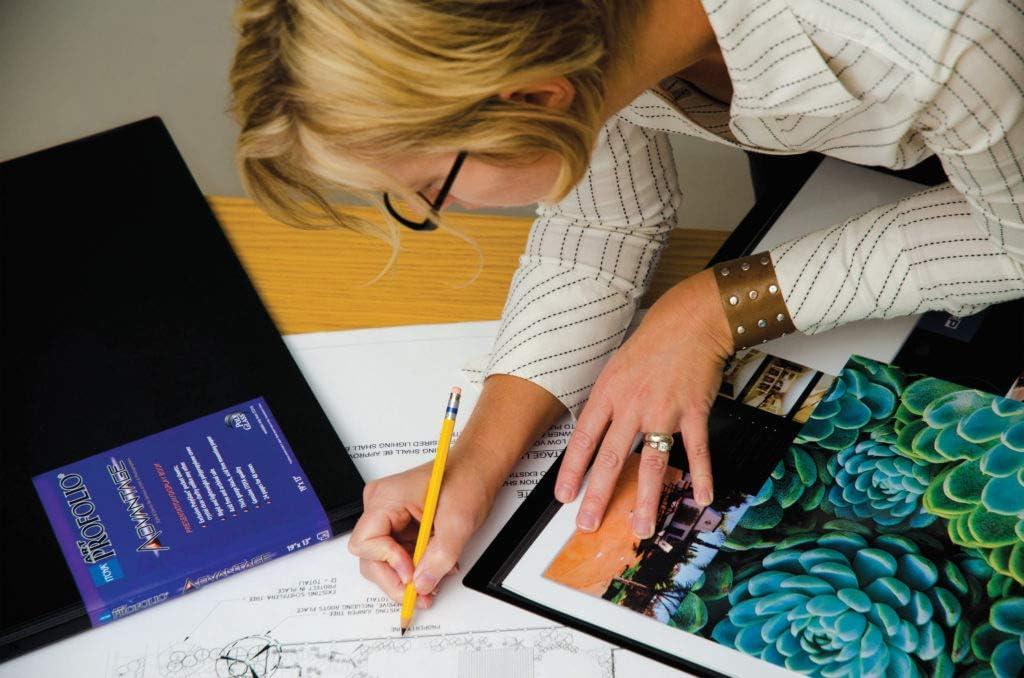 ProFolio Art Profolio Advantage Presentation Book - 4x6 Portrait - 24 ...