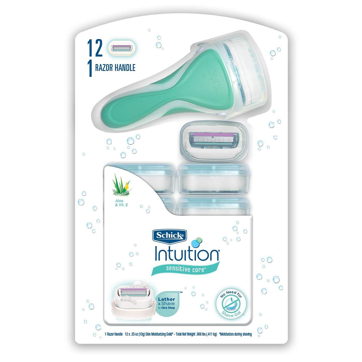 Buy Intuition Plus 12 Cartridges - Smooth Shaving for Every Skin Type ...