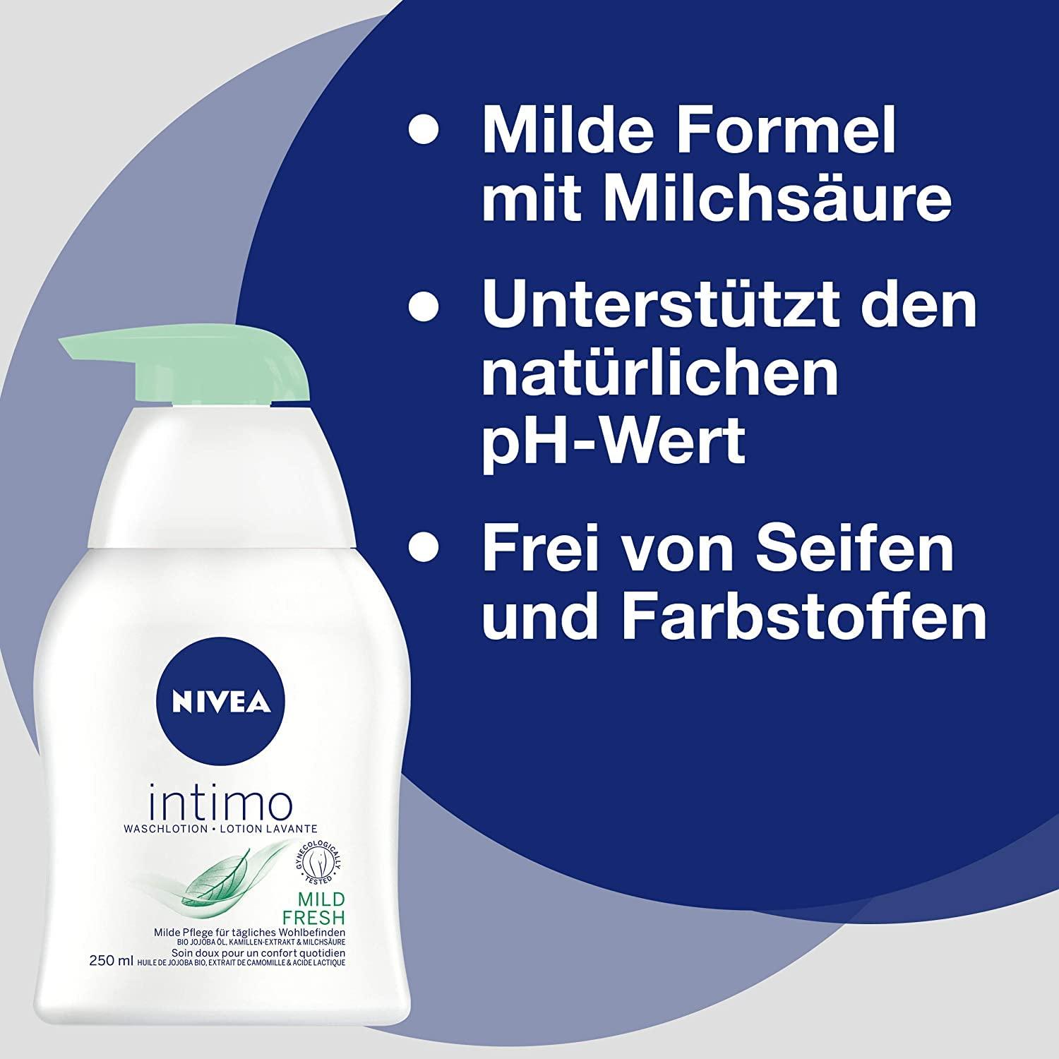 Nivea Intimo Natural Lotion (250 ml) - Gentle Intimate Hydration | Buy ...