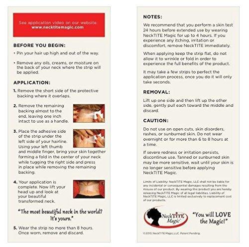 Necktite Magic Instant Neck Lift - 12 Count | Buy Now with Express ...