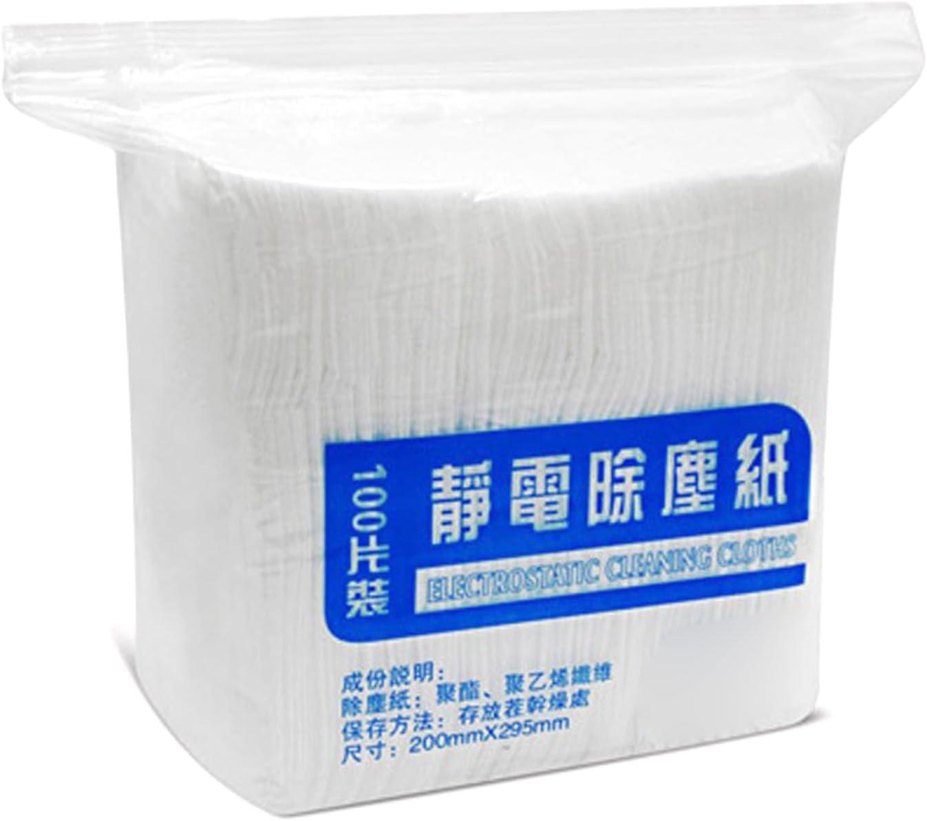 Electrostatic Mop Cloths - 100 Pack for Home Cleaning | International ...
