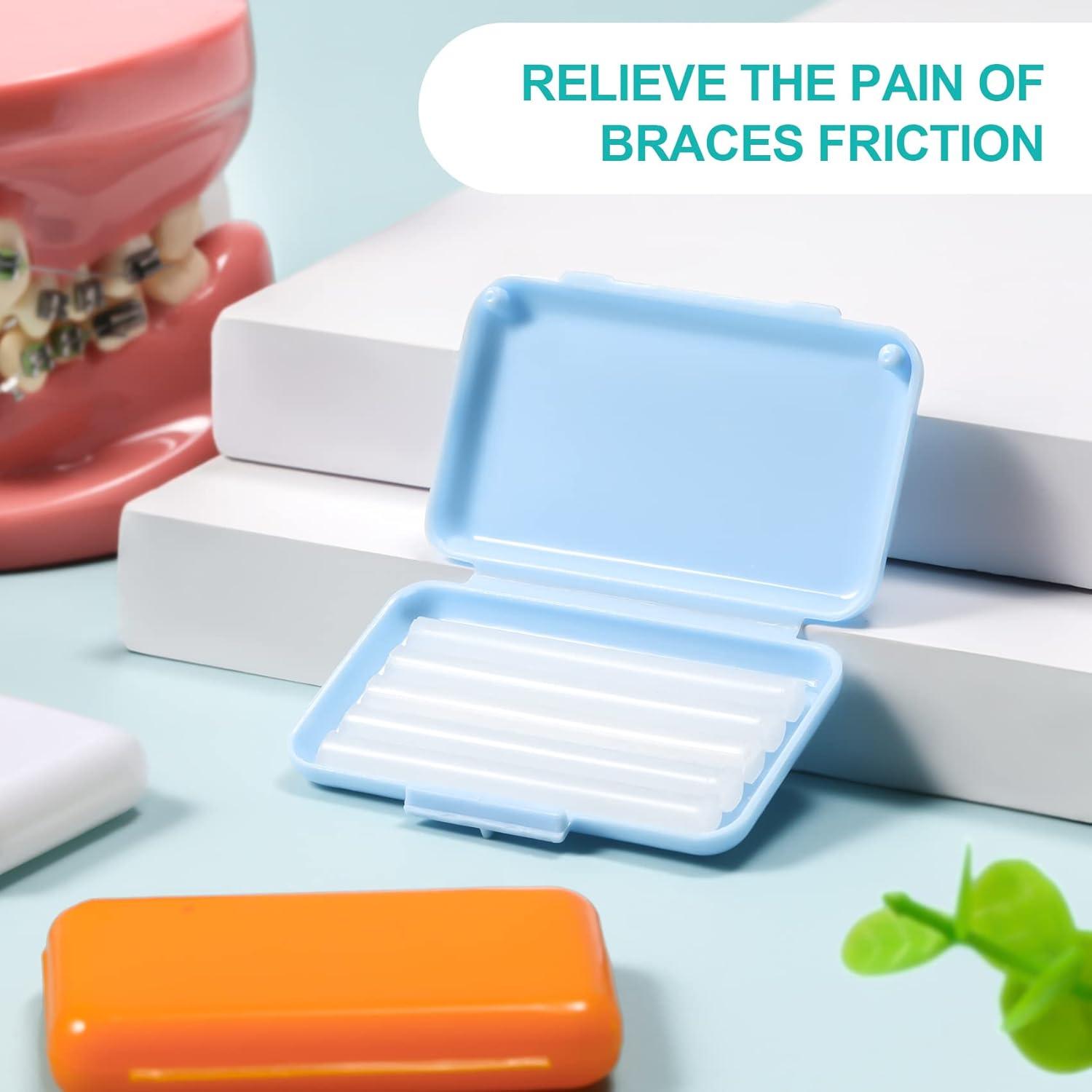 10 Boxes of AnnHua Orthodontic Wax for Braces - 50 Strips in 10 Flavors ...