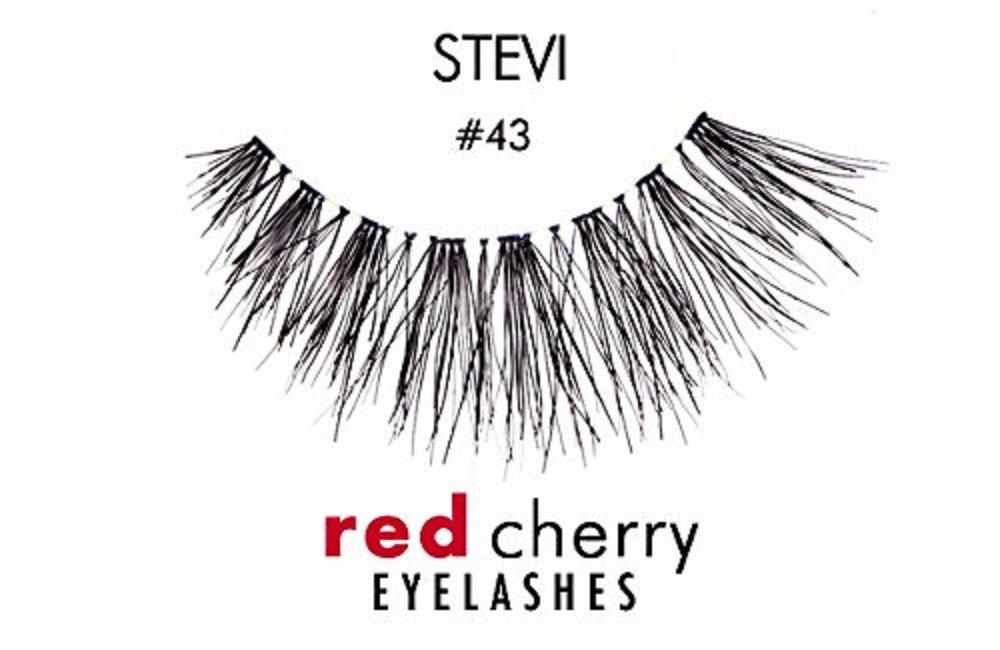 Red Cherry False Eyelashes 43 - 6 Pack | Natural Looking Lashes for ...