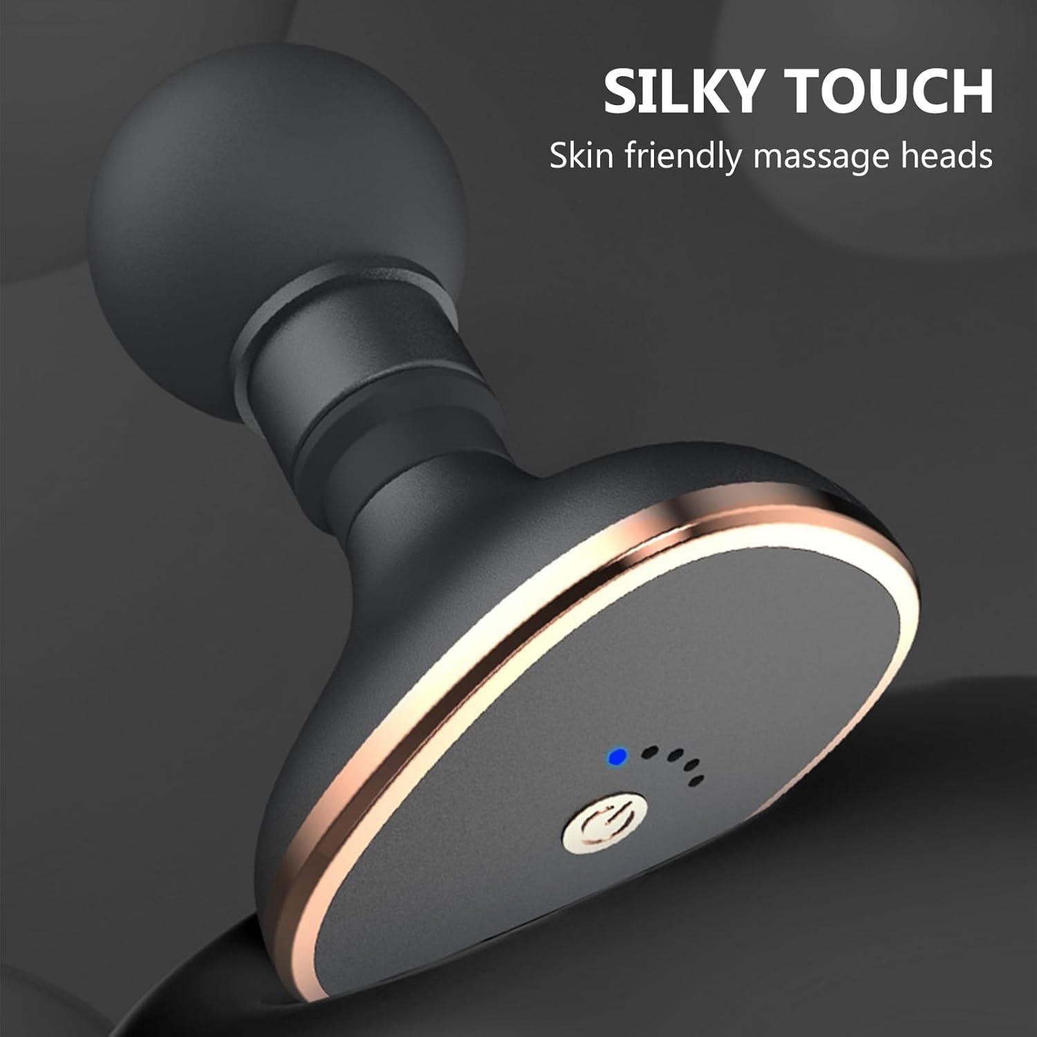 Mini Massage Gun - Compact Portable Percussion Back Massager for Neck ...