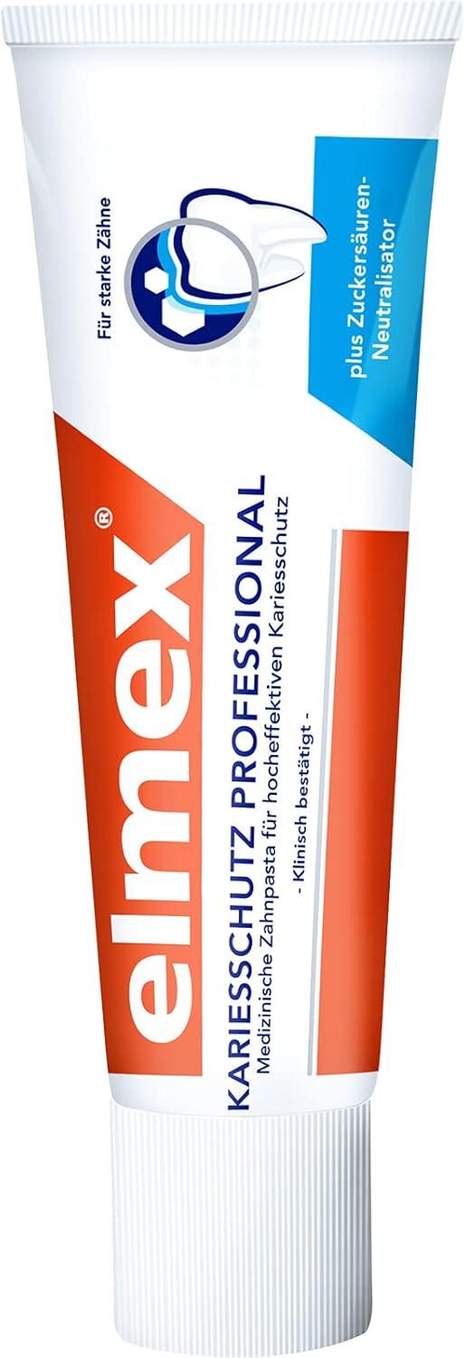 Buy 3x ELMEX Caries Protection Professional Toothpaste 75ml - Effective ...