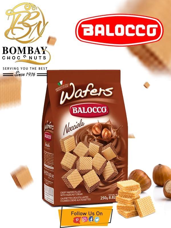 Balocco Wafers Cubes Choco Vanilla Italian Shortbread Biscuits | Cocoa ...