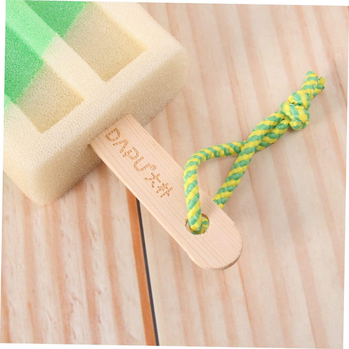 Hemoton 2pcs Kids Bath Sponge Set - Silicone Body Scrubbers for Shower ...