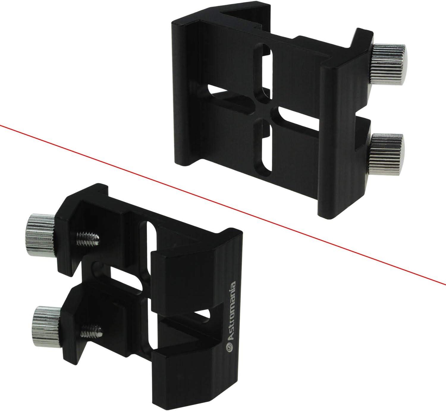 Astromania Universal Dovetail Base for Finder Scope - 10.2-30.2MM Hole Spacing, Ideal for Green ...