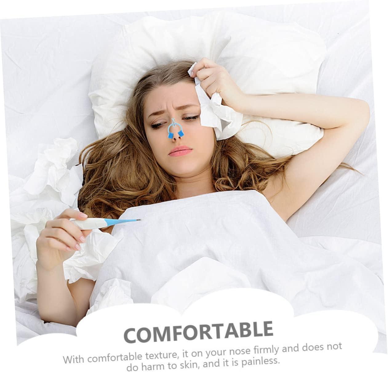 6pcs Fixed Pinch Nose Nasal Strips for Snoring Relief - Portable Nose ...