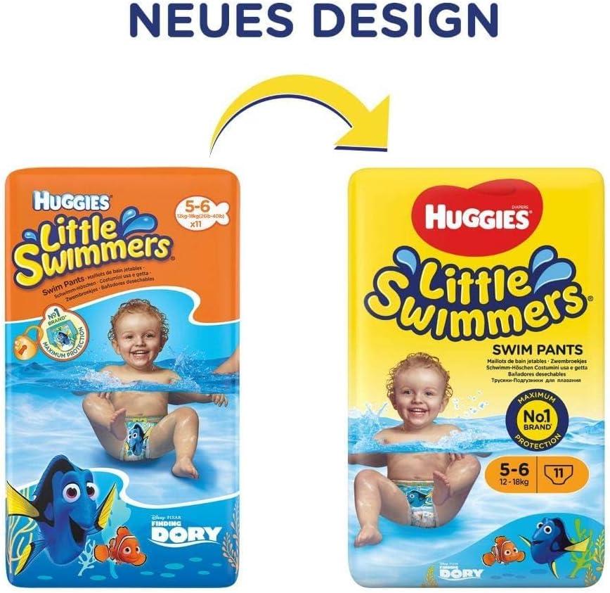 Huggies Little Swimmers Disposable Swim Nappies for Babies and Children ...