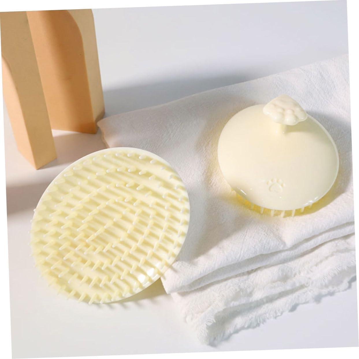 Coolhiya Shampoo Brush & Scalp Massager - Cat & Dog Hair Care Anti-Hair ...