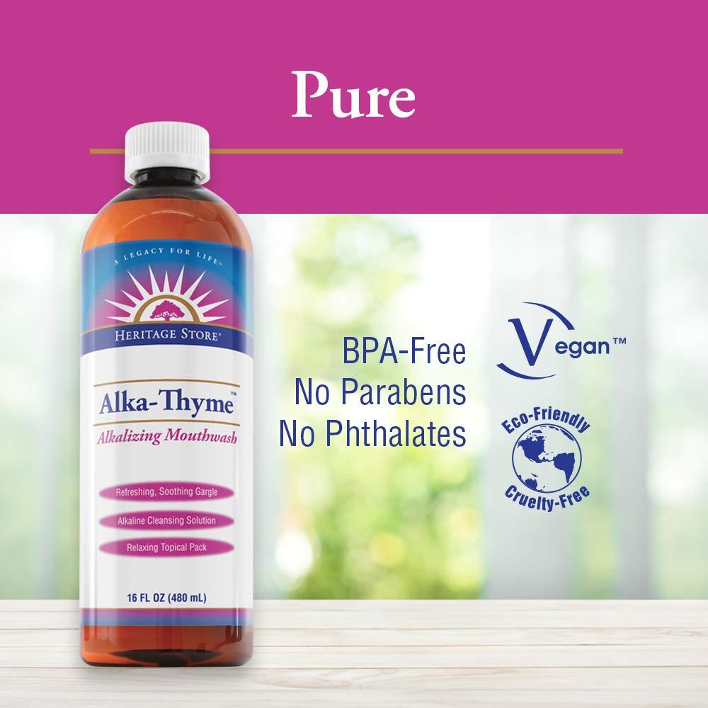 Heritage Store Alka-Thyme 16 Ounce - Natural Alkalizing Formula | Buy ...