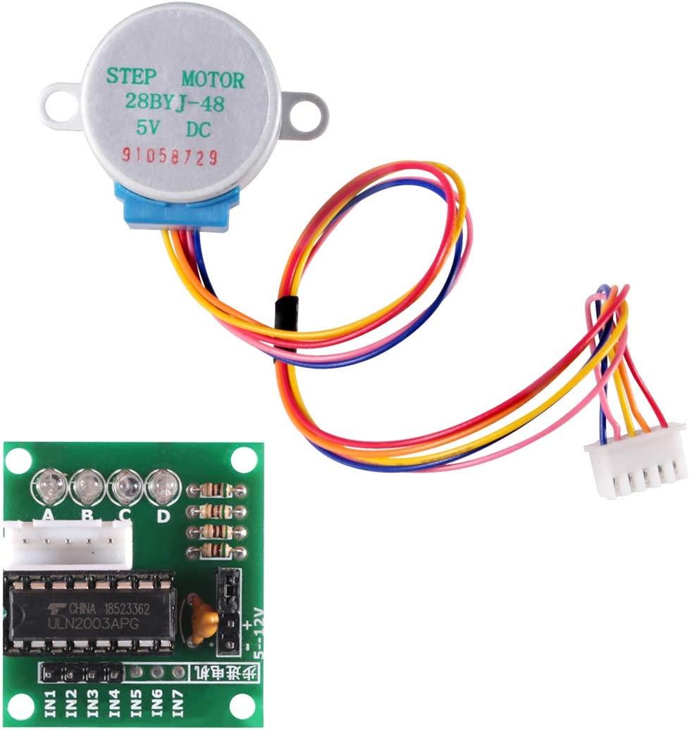 6 PCS 28BYJ-48 ULN2003 5V Stepper Motor + ULN2003 Driver Board | Buy ...