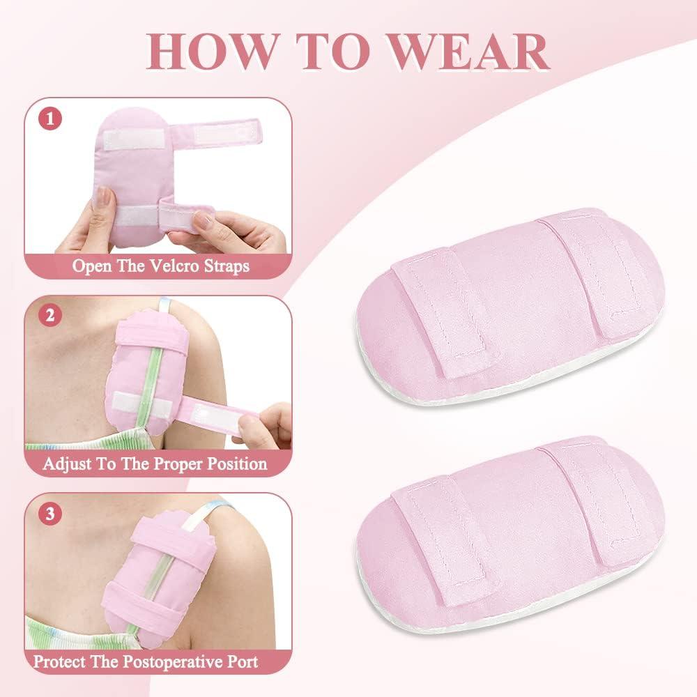 Zelen Pacemaker Incision Protector Bra Strap Pad Heart Surgery