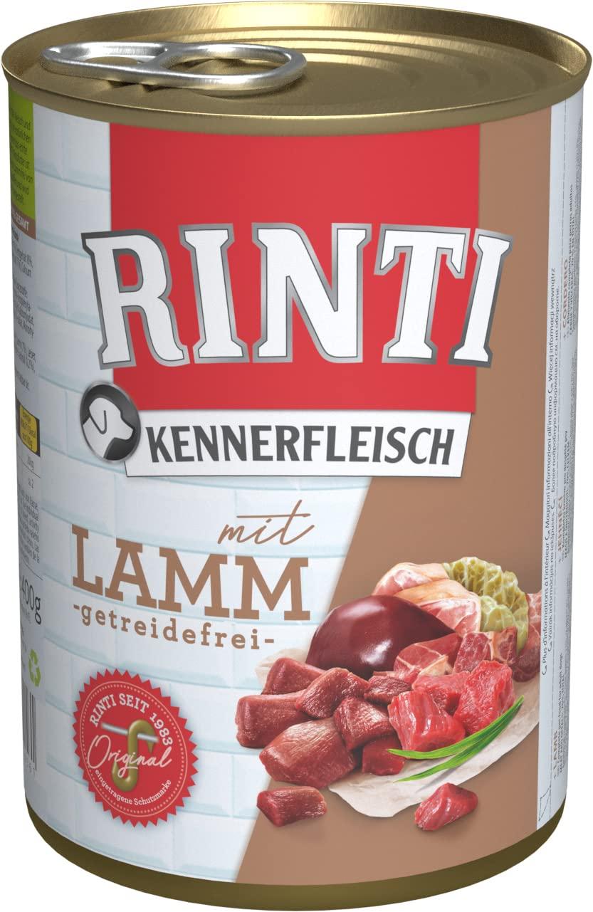 Buy RINTI Kennerfleisch Lamb 24 x 400g - Premium Dog Food for ...