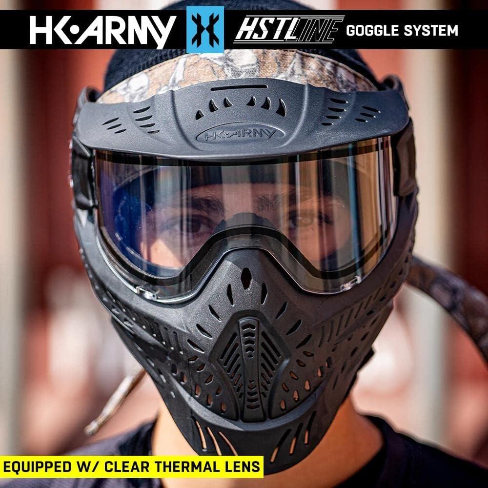 HK Army HSTL Goggle Thermal Mask Combo with Upgrade Strap Pad + HPA ...