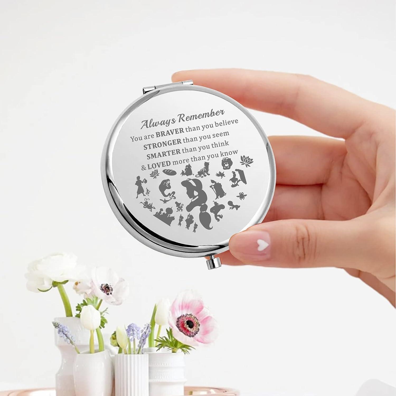 Jasmine Princess Pocket Mirror - Aladdin Fans Gift - Compact Mirror for ...