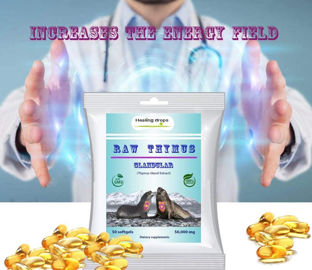 Raw Thymus Glandular Tissue Ocean Fed Harbor Seal Gland Extract Natural ...